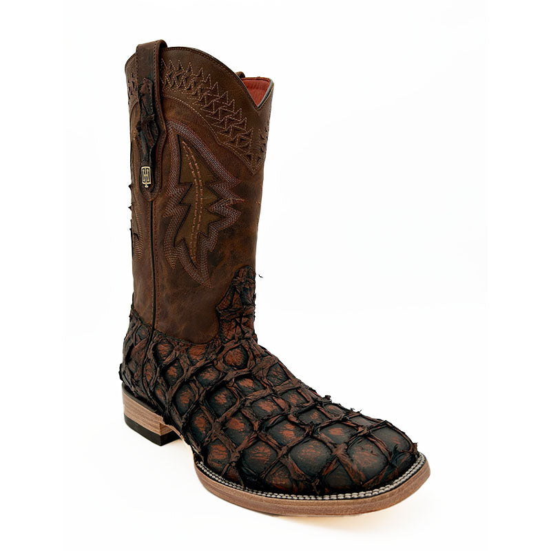 Fish Cognac Espetial Cowboy Boot For Men – Yona West Green Bay